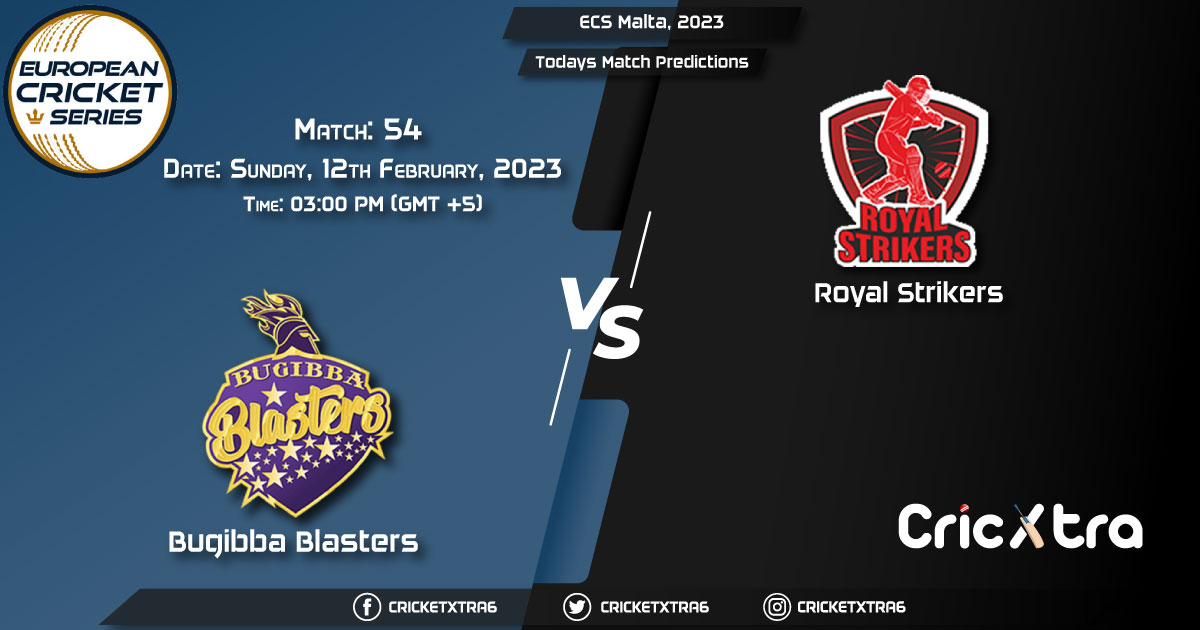 ECS Malta, 2023, BBL vs RST 54th Match Prediction, Fantasy Cricket Tips ...